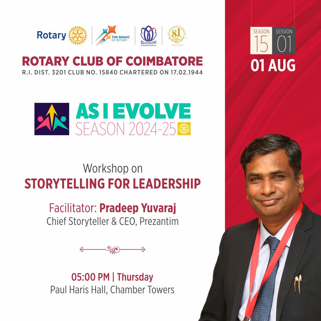 Session 1 – Workshop on Storytelling for Leadership – Asievolve